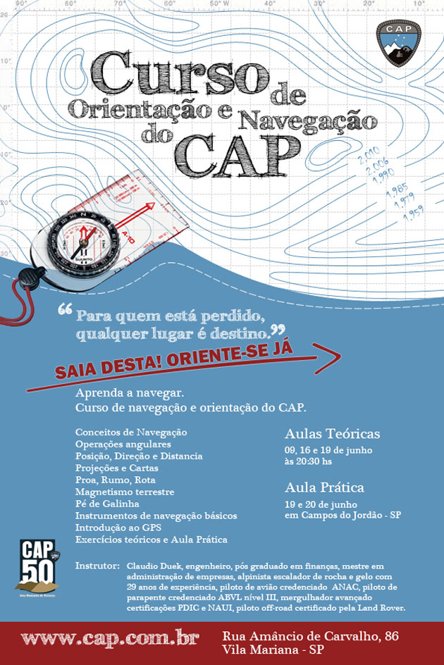 Curso de Navegação e Orientação - Mulheres na Montanha